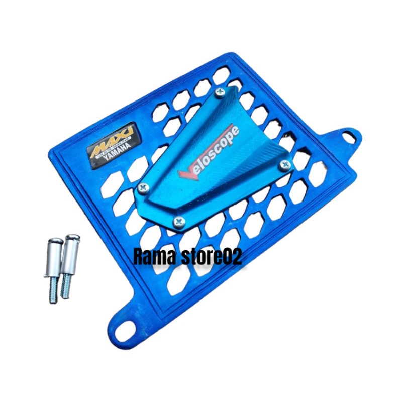 Jual Cover radiator cnc almunium maxi airscope veloscope nmax old new ...