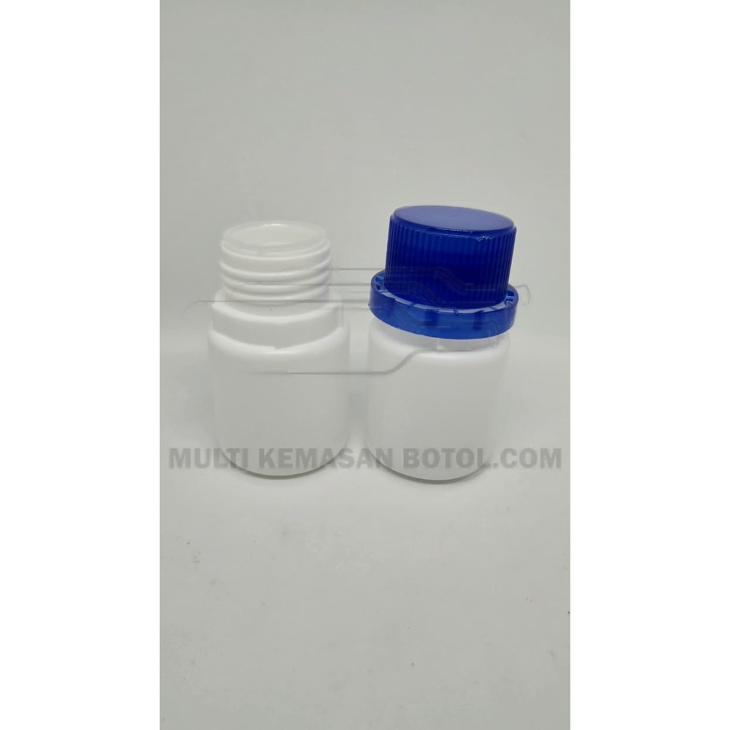 Jual BOTOL PLASTIK HDPE LABOR 50ML / AGRO 50ML / BOTOL OBAT / BOTOL ...