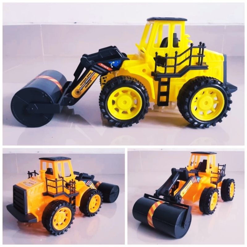 Jual MAINAN MOBIL TRUK ROAD ROLLER - MAINAN MOBIL TRUCK GILING ASPAL ...