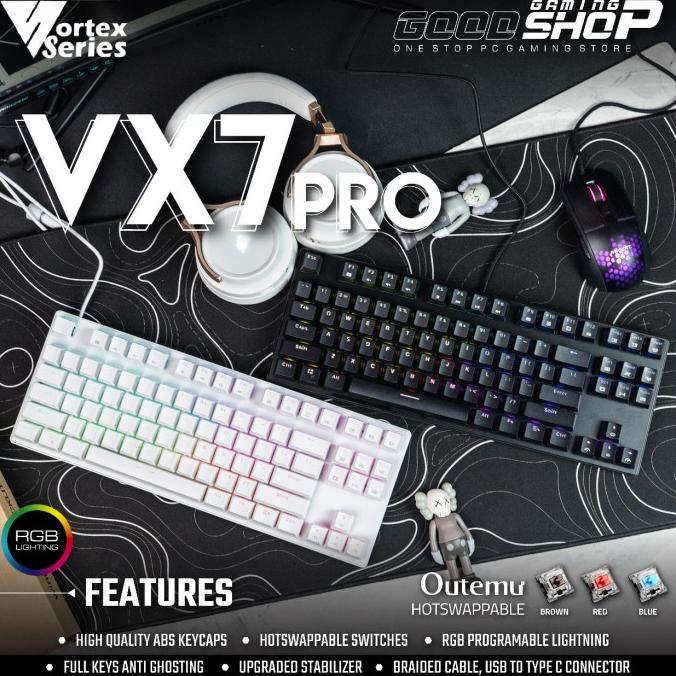 Jual VORTEX VX7 PRO Mechanical Keyboard - Gaming Keyboard Lo | Shopee ...