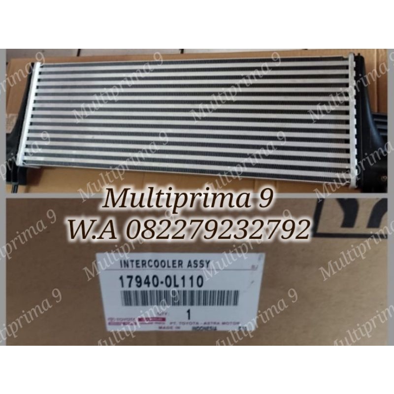 Jual Intercooler Intercoler Toyota Innova Reborn Diesel 17361-0E010 ...