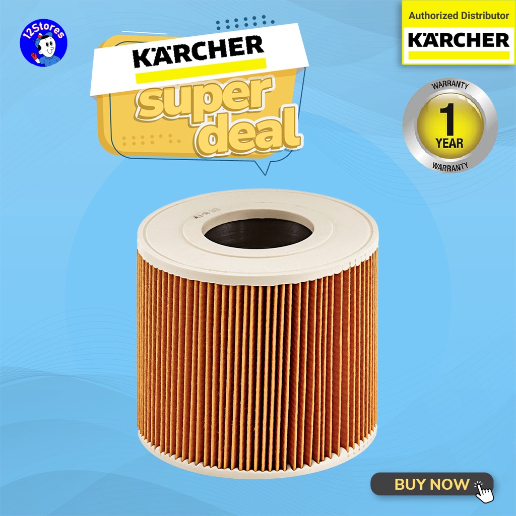 Jual Karcher Cartridge filter/ Vacuum filter for WD2-WD3 | Shopee Indonesia