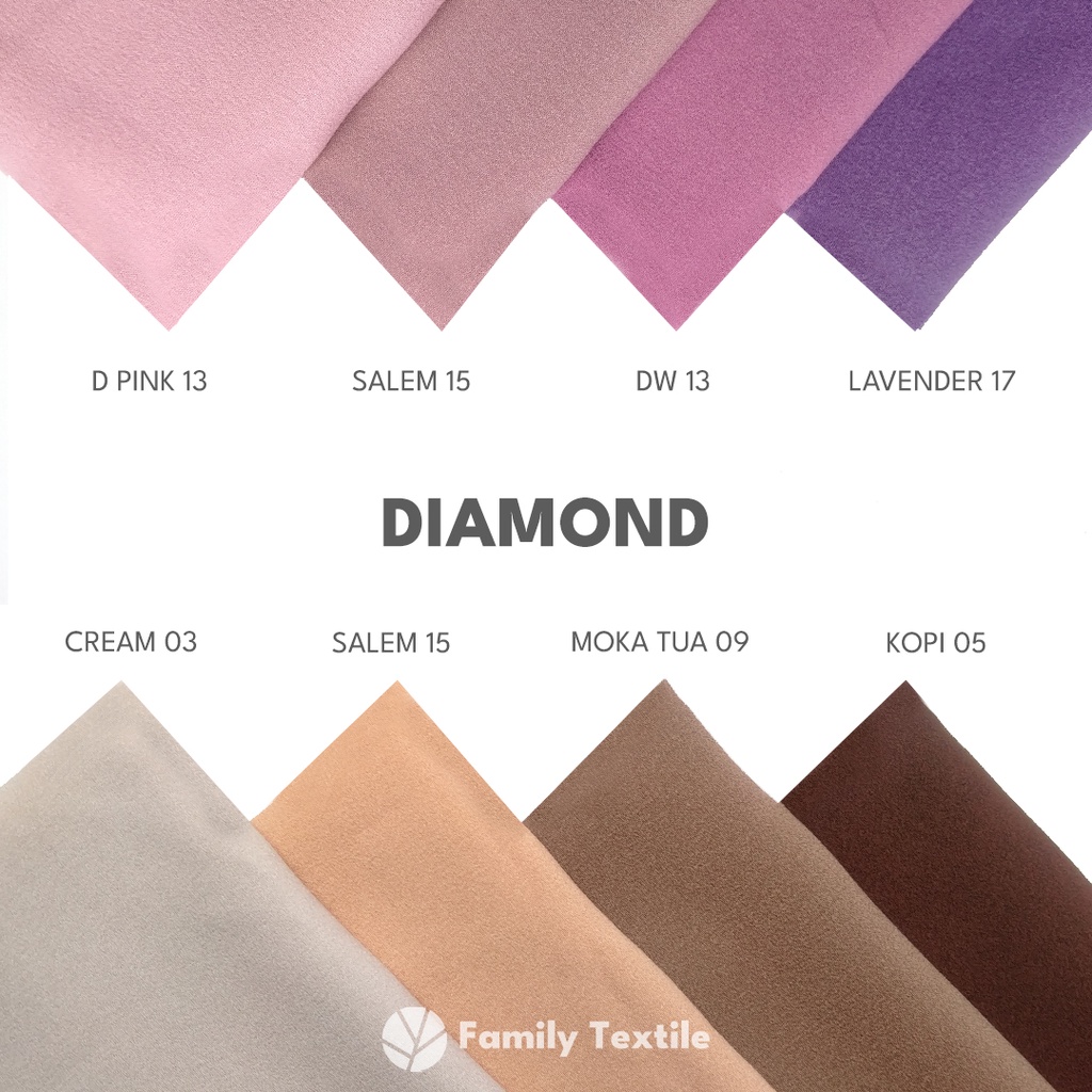 Jual Kain Diamond Premium 1/2 Meter Seri 2 | Shopee Indonesia