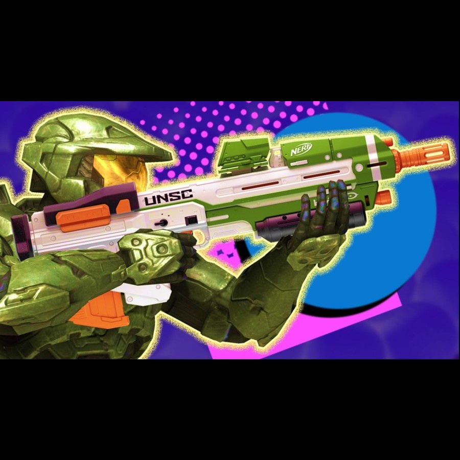 Jual Nerf Halo Infinite MA40 Motorized Dart Blaster/Nerf Halo Phyton ...