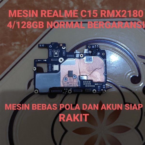 Jual MESIN REALME C15 4-128GB NORMAL RMX2180 NORMAL mesin realme c15 ...