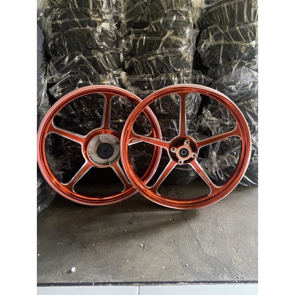 Jual VELG ENKEI MAGIC BOY ANODIZE FG505 RING 17 ORANGE/OREN PNP FIZR F1ZR JUPITER Z JUPITER Z 1 ...