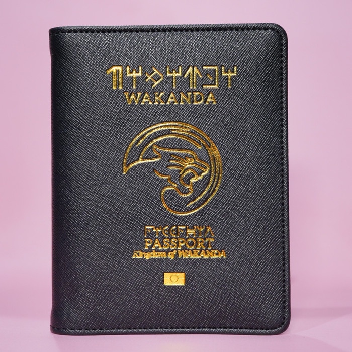 Jual PASPOR COVER - BLACK PANTHER KINGDOM OF WAKANDA PASSPORT CASE ...