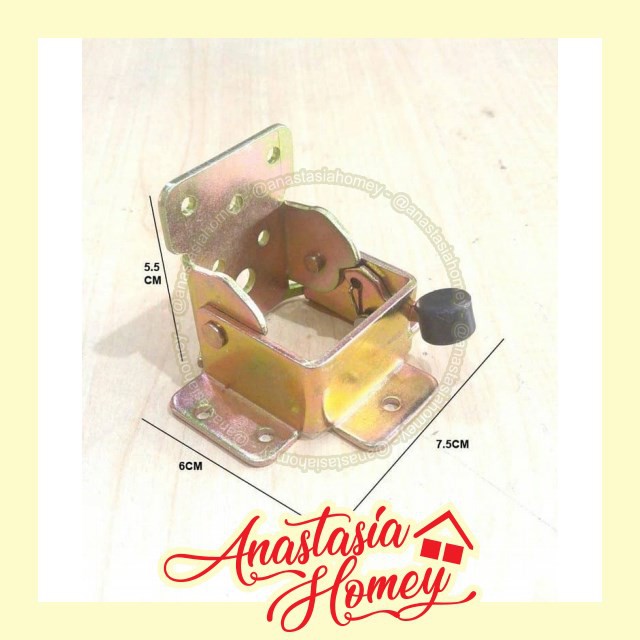 Jual AH1726 ELEKTRONIK BRACKET KAKI MEJA BEST LIPAT ENGSEL KAKI MEJA ...