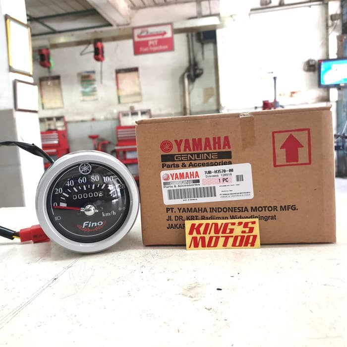 Jual SPEEDOMETER FINO KARBU SILVER (1UB) ASLI YAMAHA | Shopee Indonesia