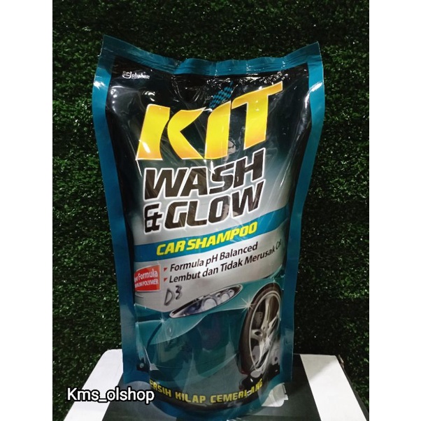 Jual Kit Wash & Glow Shampo mobil 720 ml | Shopee Indonesia