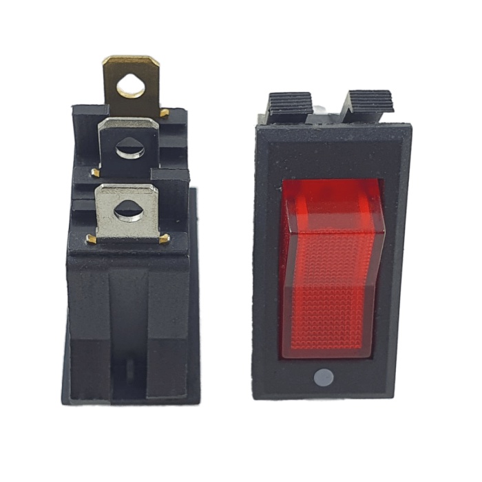 Jual Saklar 3 pin On Off Tombol Rocker 2 Posisi Lampu Power Switch 3pin ...