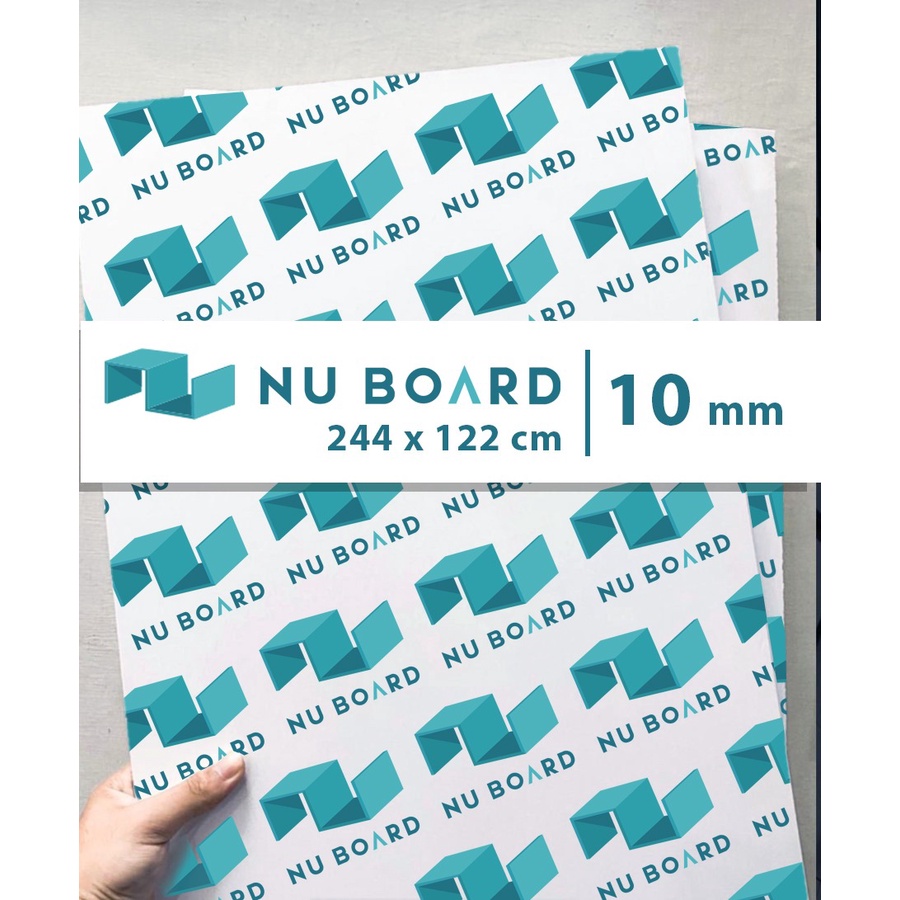 Jual NU BOARD 10 MM PVC BOARD/PVC FOAM BOARD (Ukuran 244 Cm X 122 Cm ...
