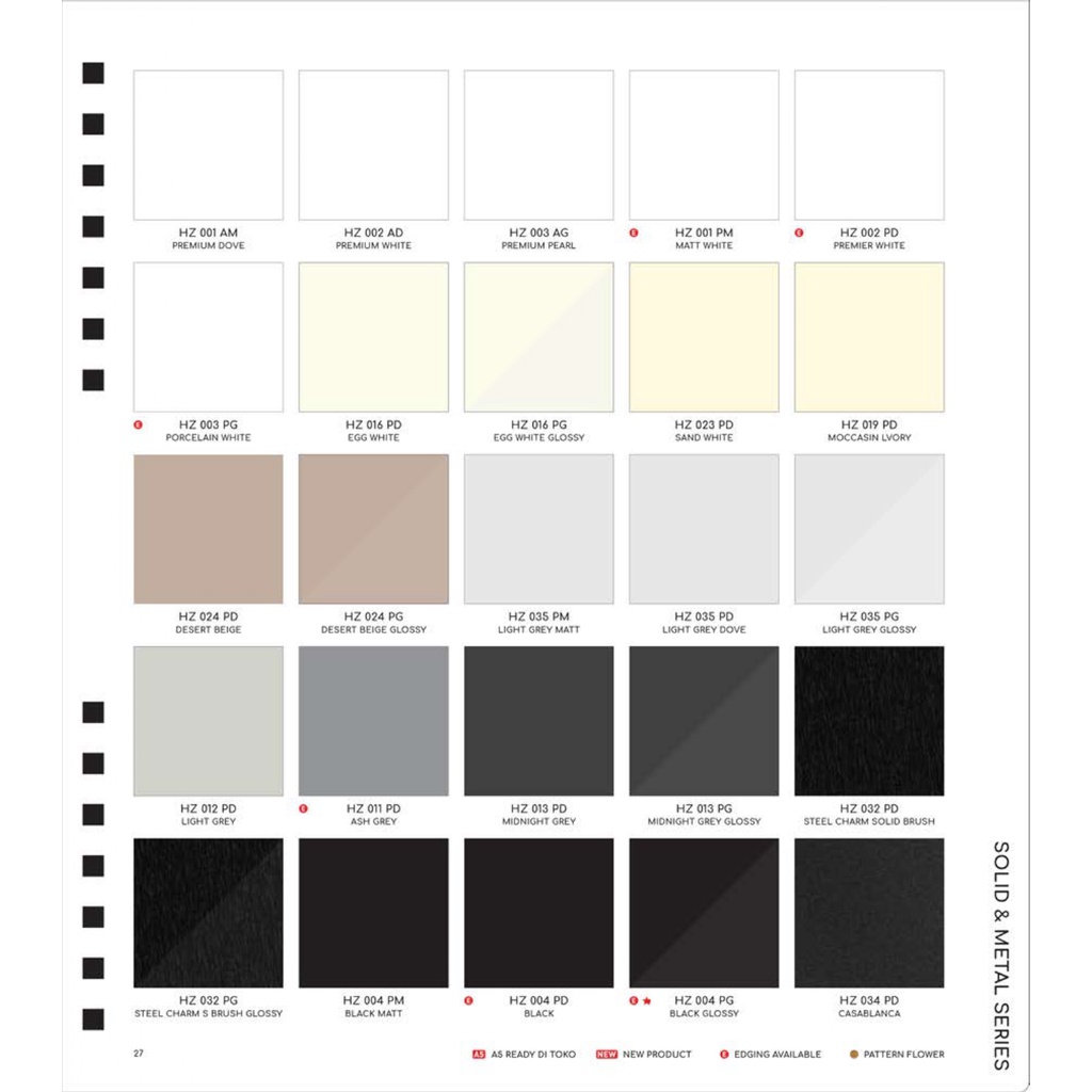 Jual HPL HOMEGA WHITE SERIES - HPL PUTIH GLOSSY/DOFF UK. 1,22M X 2,44M ...