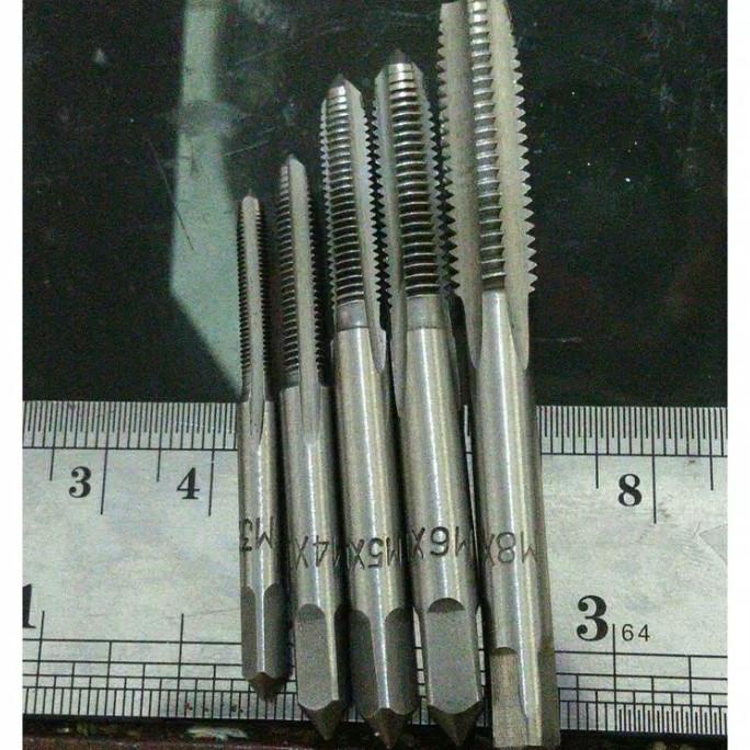 Jual Ready Oke] Alat Pembuat Drat/Ulir M3 M4 M5 M6 M8 5Pcs | Shopee ...