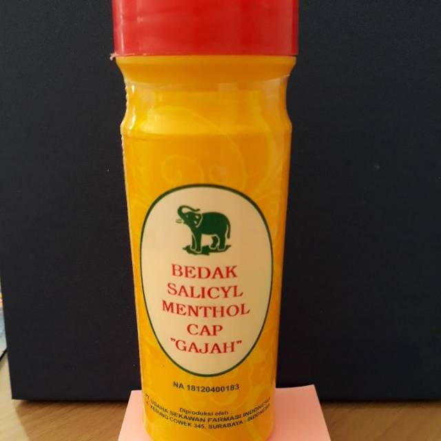 Jual Bedak salicyl menthol cap gajah 100g | Shopee Indonesia