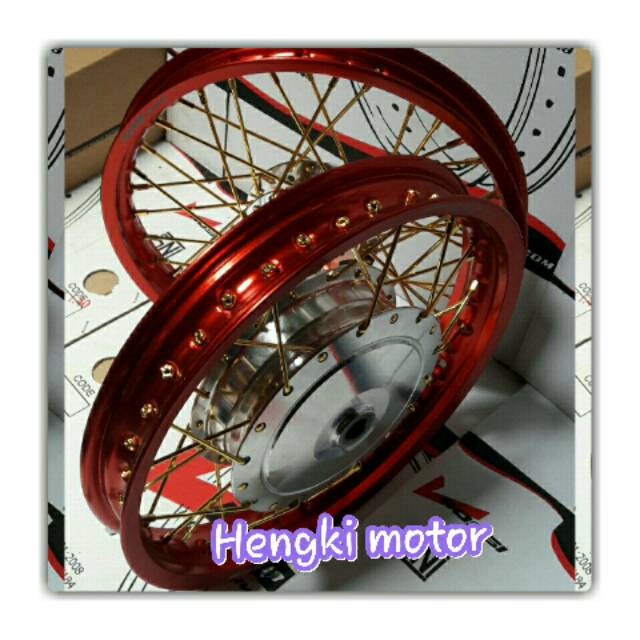 Jual Velg mio m3,fino 125,mio 125,mio soul gt 125,x ride 125 uk140 ...