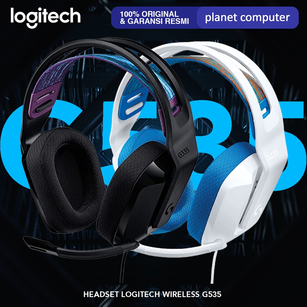 Jual HEADSET LOGITECH G535 LIGHTSPEED WIRELESS FLIP To MUTE MICROPHONE ...