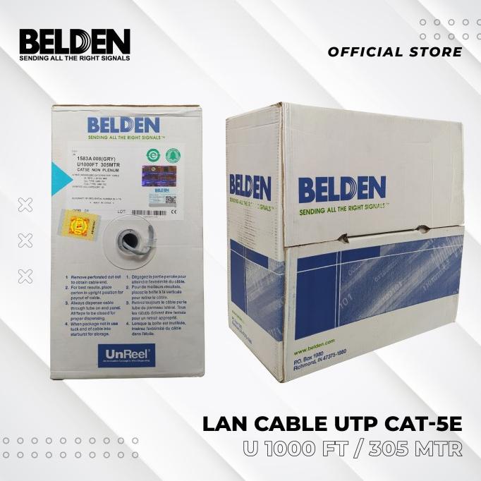 Jual Kabel Utp Belden Cat 5 / Cat 5E - Original Asli | Shopee Indonesia