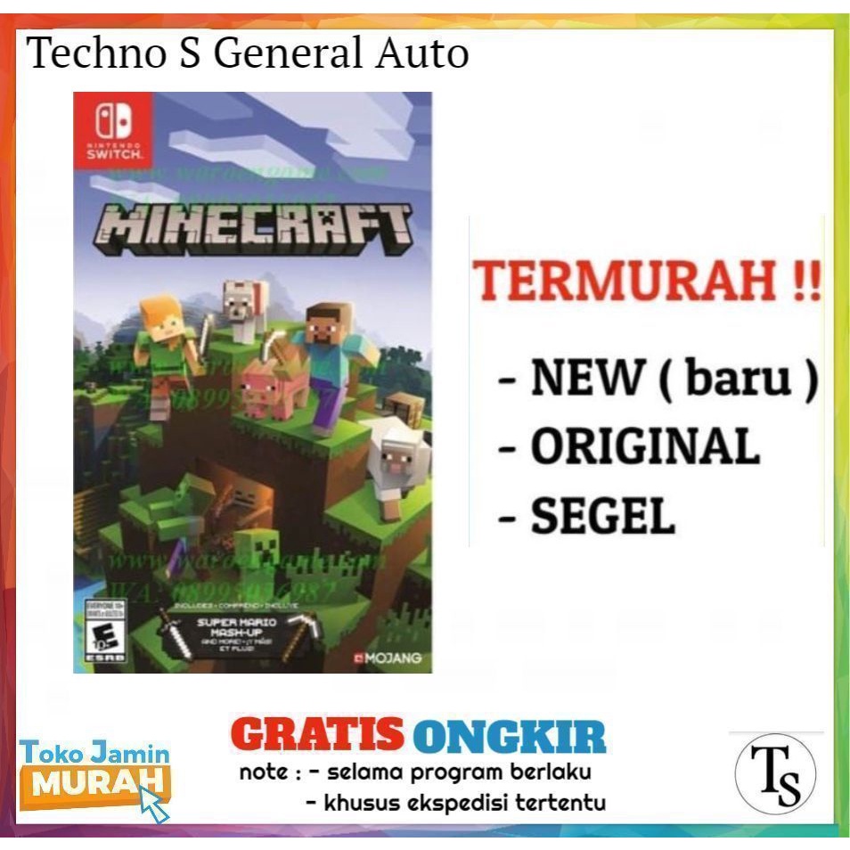 Jual Nintendo Switch Minecraft Switch Edition | Shopee Indonesia