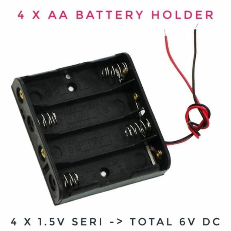 Jual Case Baterai 4x AA Battery Holder AA 4x | Shopee Indonesia