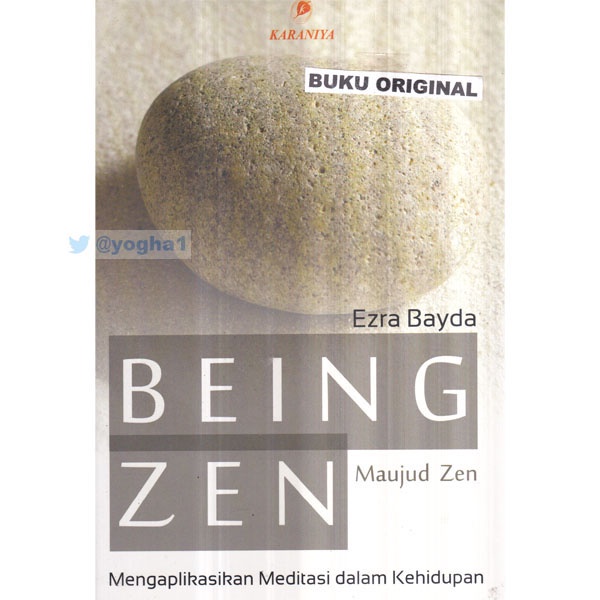 Jual BEING ZEN - MAUJUD ZEN - MENGAPLIKASIKAN MEDITASI DALAM KEHIDUPAN ...