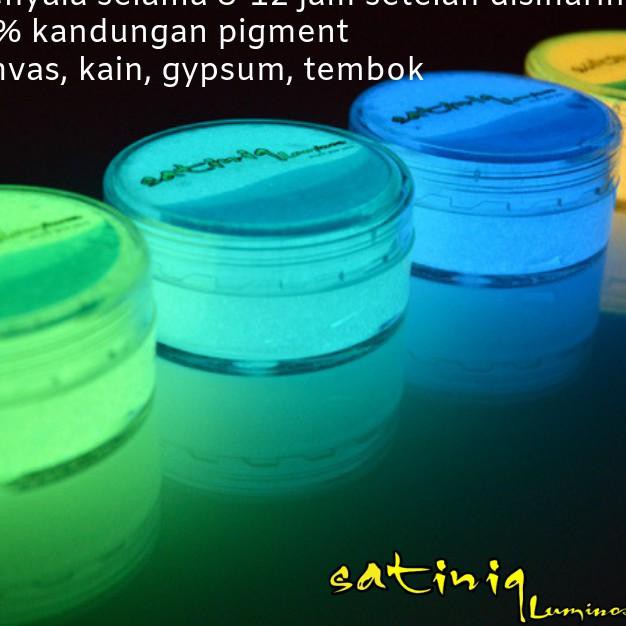 Jual EJE Cat Fosfor Lukis | Cat Acrylic | Glow Paint | Cat Fosfor Water ...
