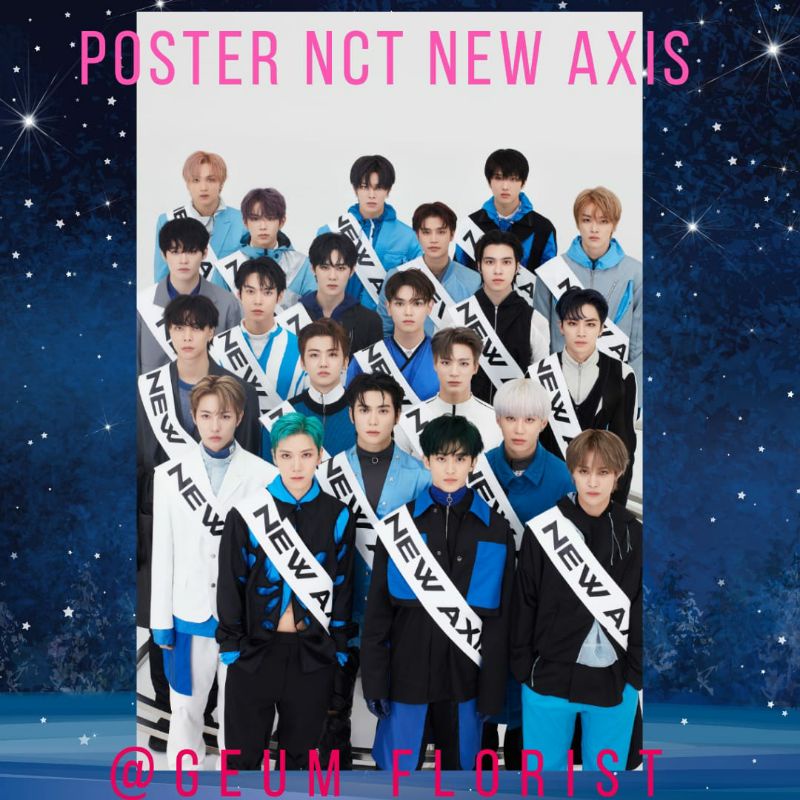 Jual POSTER A3+ NCT U-NEW AXIS ALL MEMBER | Shopee Indonesia