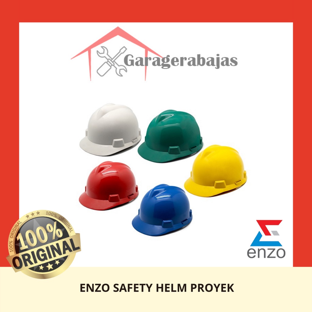 Jual HELM PROYEK SAFETY SNI ENZO | Shopee Indonesia