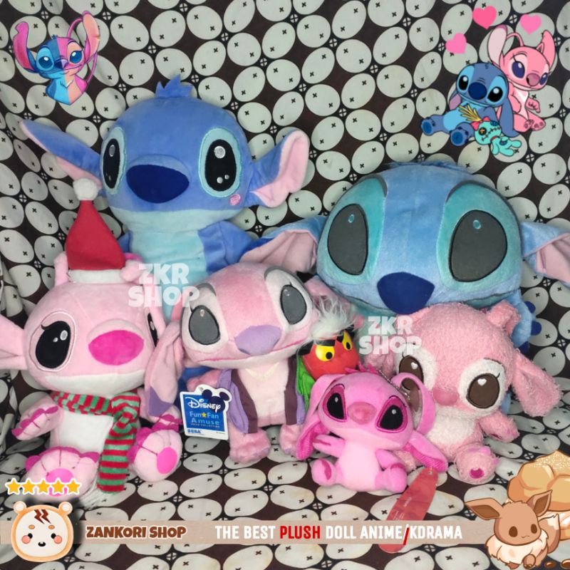 Jual BONEKA LILO & STITCH, STITCH ANGEL ORIGINAL D1SNEY/SEGA | Shopee ...