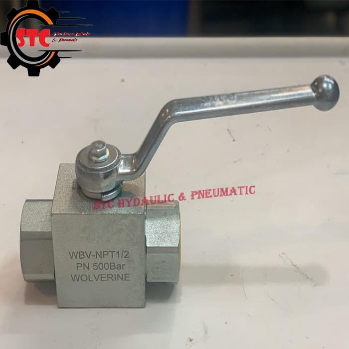 Jual BALL VALVE HYDRAULIC 1" INCH WOLVERINE 2 WAY | Shopee Indonesia