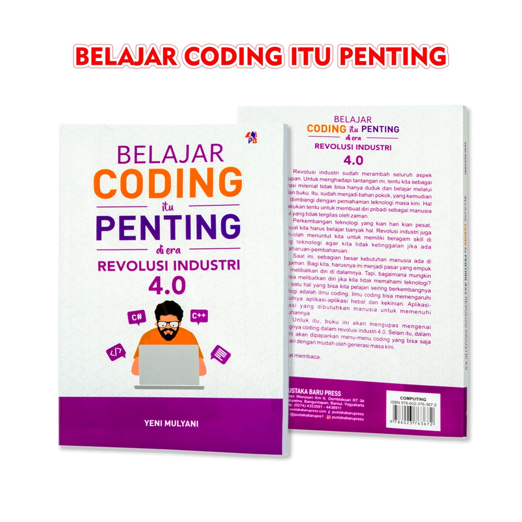 Jual Buku Teknik Informatika Belajar Coding itu Penting di Era Revolusi ...