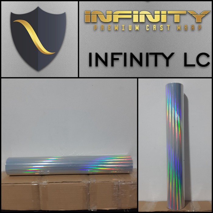 Jual Sticker Infinity Laser Chrome 152Cm | Shopee Indonesia