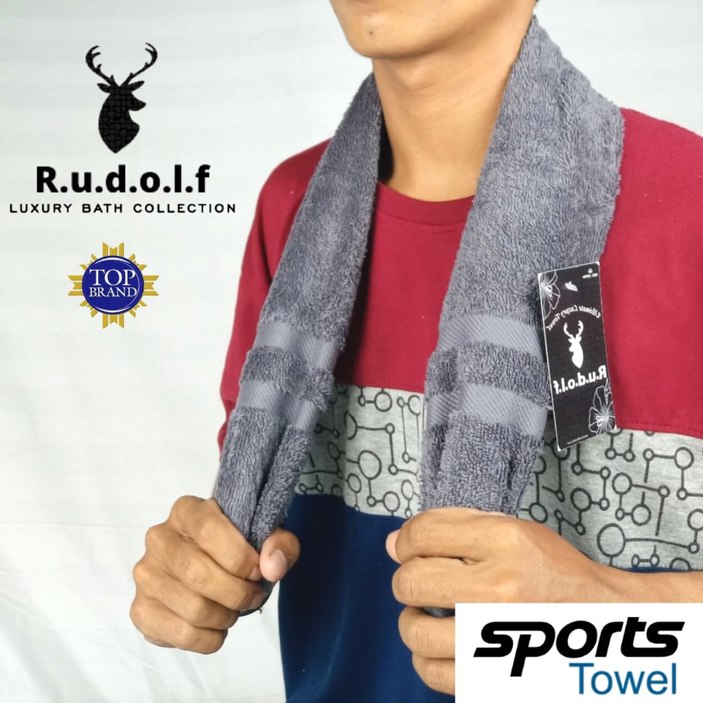 Jual Handuk Leher Olahraga Kecil Terry Palmer Premium 35x80cm - Biru ...