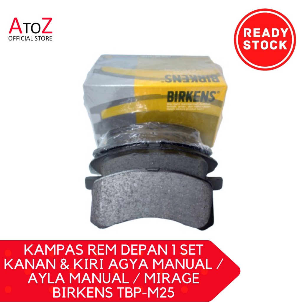 Jual KAMPAS REM DEPAN 1 SET KANAN & KIRI AGYA MANUAL / AYLA MANUAL ...