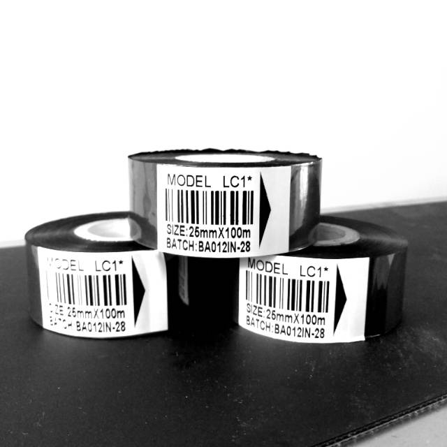 Jual Tinta Pita Coding / Ribbon Printing LC1* 25x100 | Shopee Indonesia