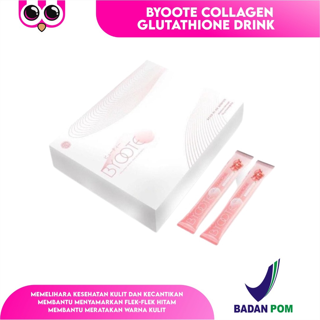 Jual BYOOTE COLLAGEN GLUTATHIONE DRINK / MINUMAN COLLAGEN BYOTEE ...