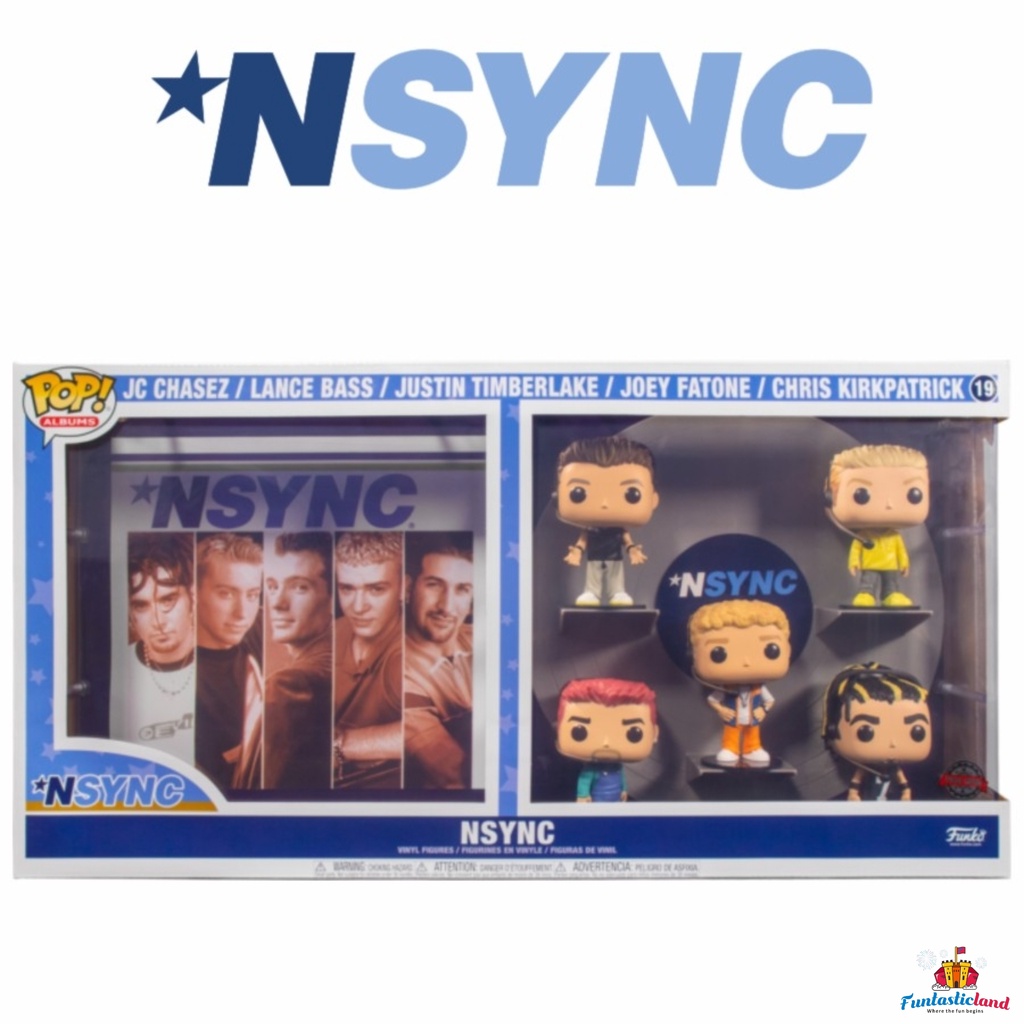 Jual Original Funko POP! Albums Deluxe Rocks NSYNC Debut Album - JC ...
