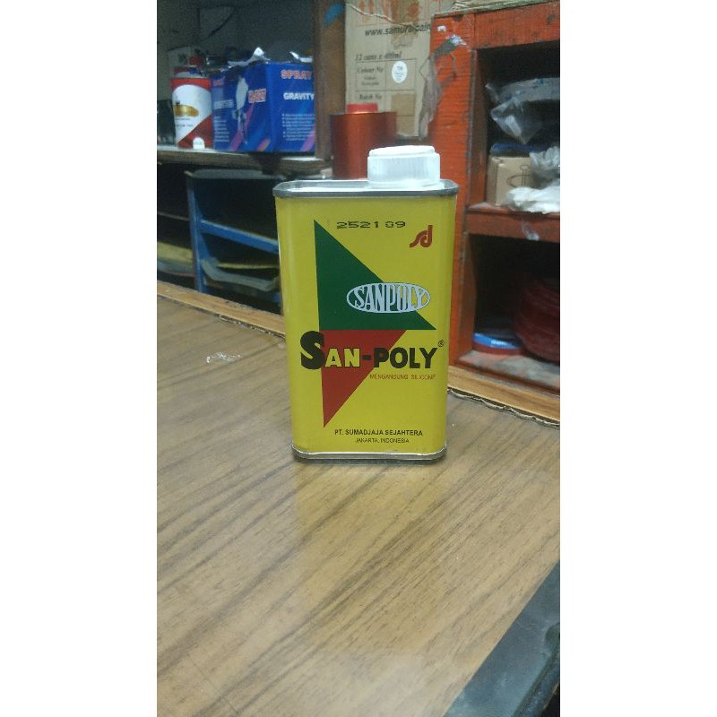 Jual San Poly Sanpoly Polish 250ml | Shopee Indonesia