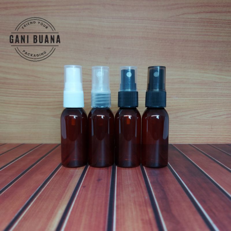 Jual BOTOL SPRAY 30ML AMBER/COKLAT | Shopee Indonesia