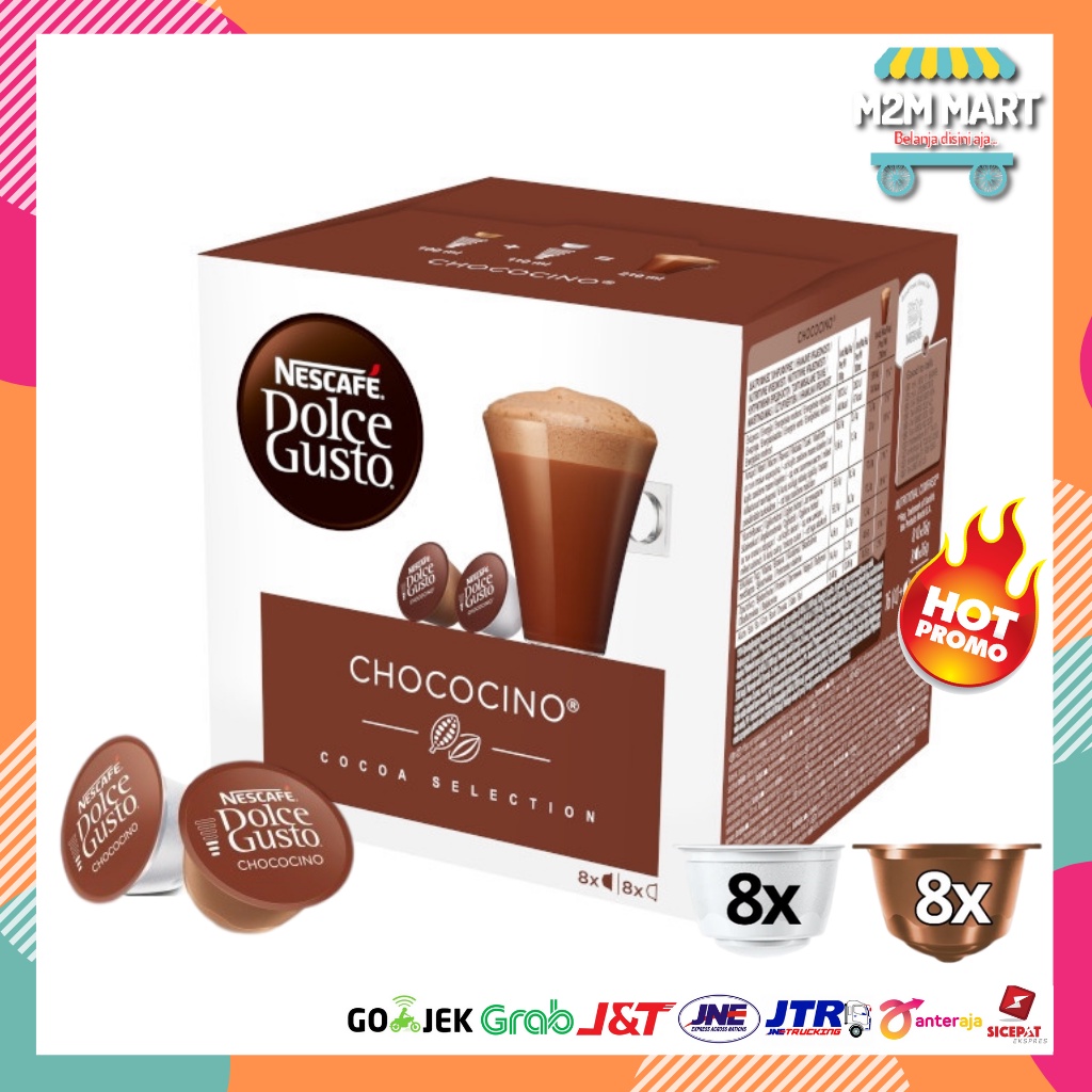 Jual Kopi Nescafe Dolce Gusto Chococino Capsule | Shopee Indonesia