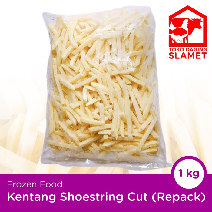 Jual Kentang Shoestring Cut 1kg Repack | Shopee Indonesia