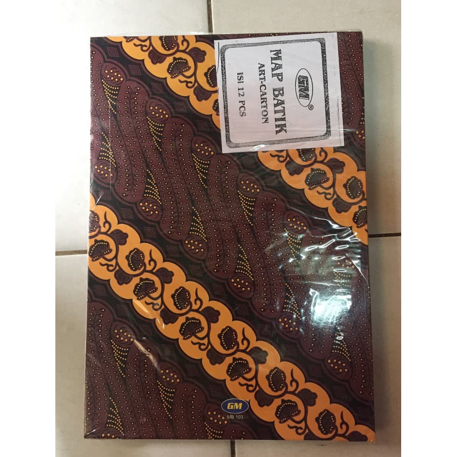 Jual Stop Map Stofmap Batik Art Carton GM | Shopee Indonesia