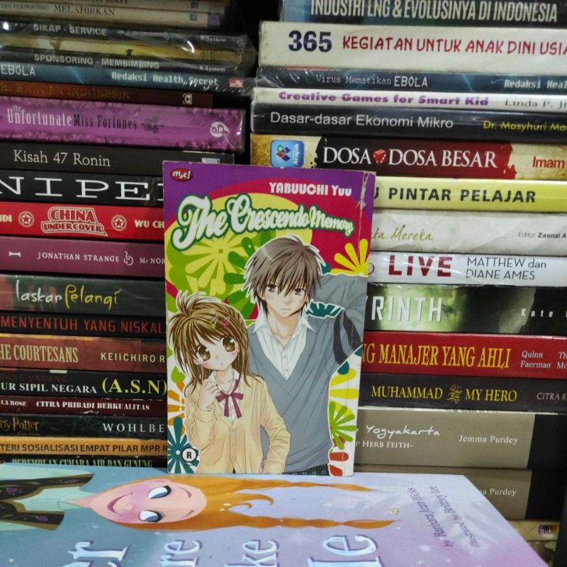 Jual KOMIK ORIGINAL THE CRESCENDO MEMORY YABUUCHI YUU KOMIK BEKAS | Shopee Indonesia