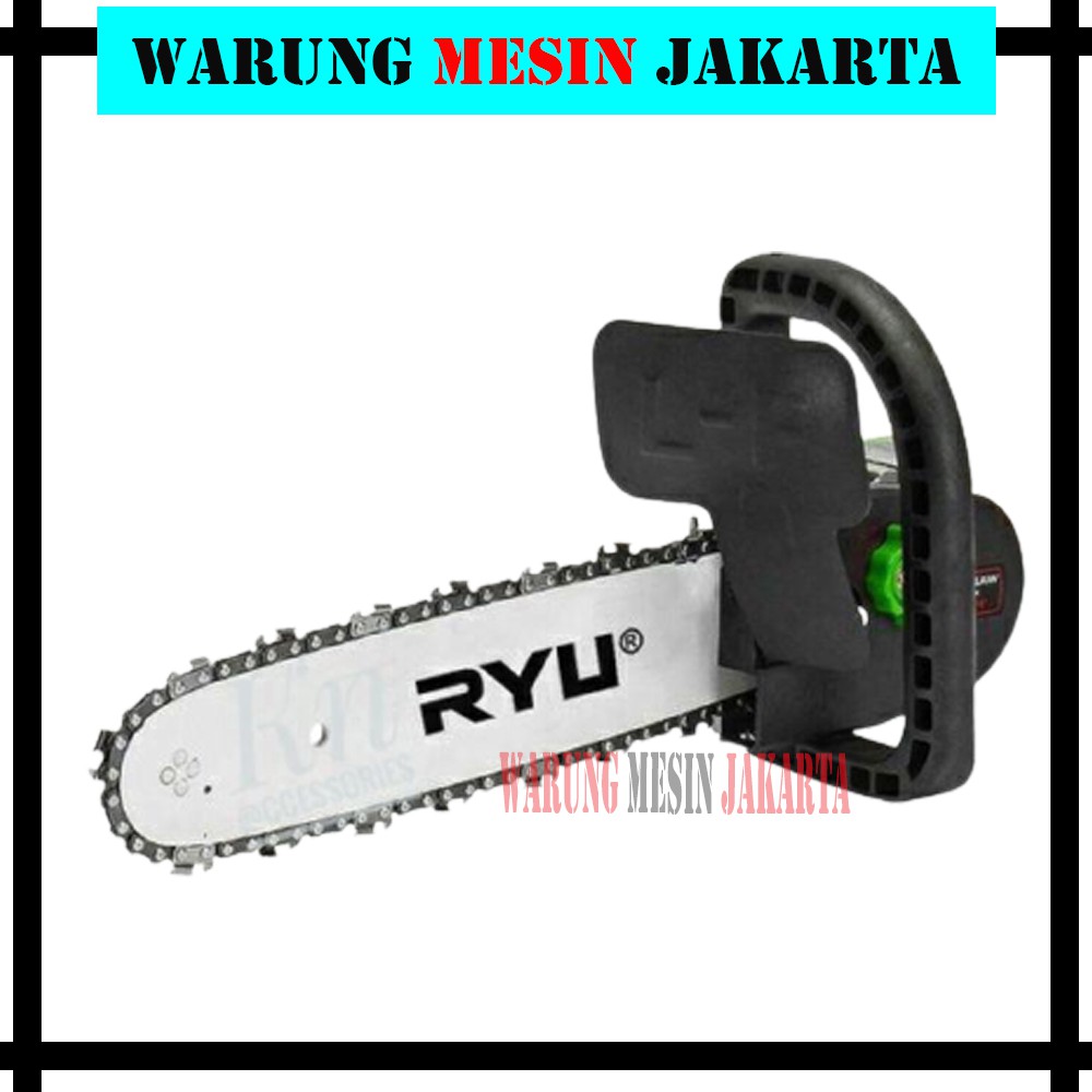 Jual RYU ADAPTOR MINI CHAIN SAW MESIN GERINDA DUDUKAN CHAINSAW BRACKET ...