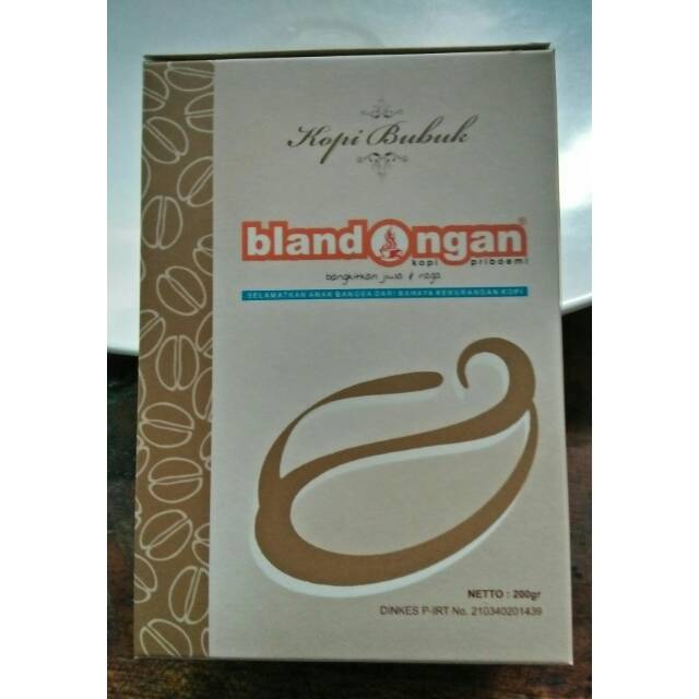 Jual Kopi hitam asli, kopi robusta 200 gr / kopi bubuk blandongan 200 ...