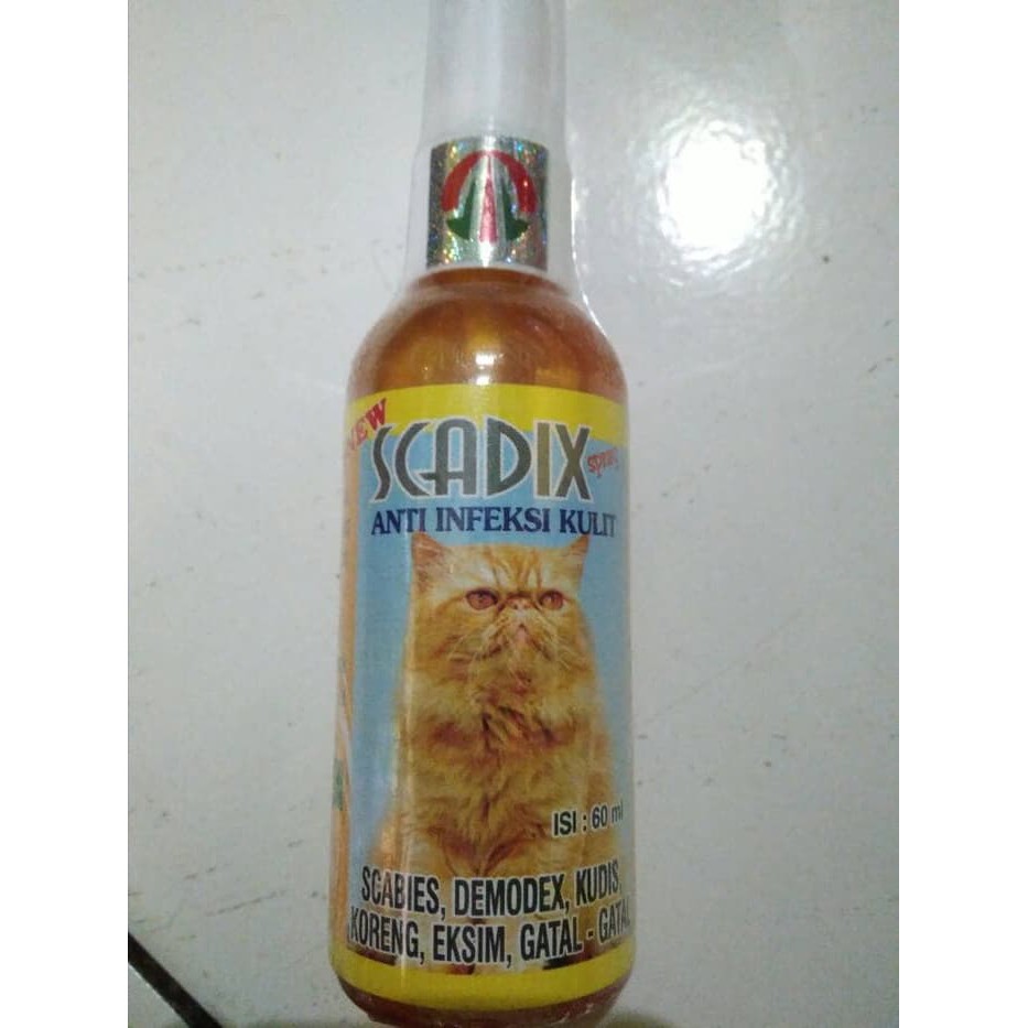Jual SCADIC Spray / obat scabies- demodex- kudis- koreng-jamur 60ml ...
