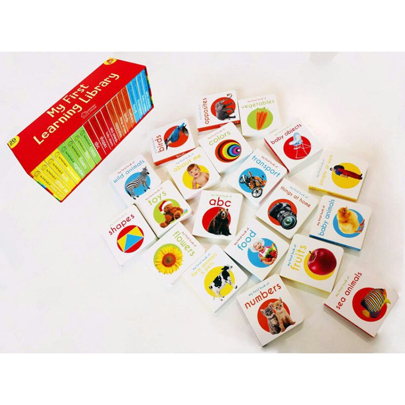Jual My First Learning Library Box Set: 20 Board Books Set for Kids ...
