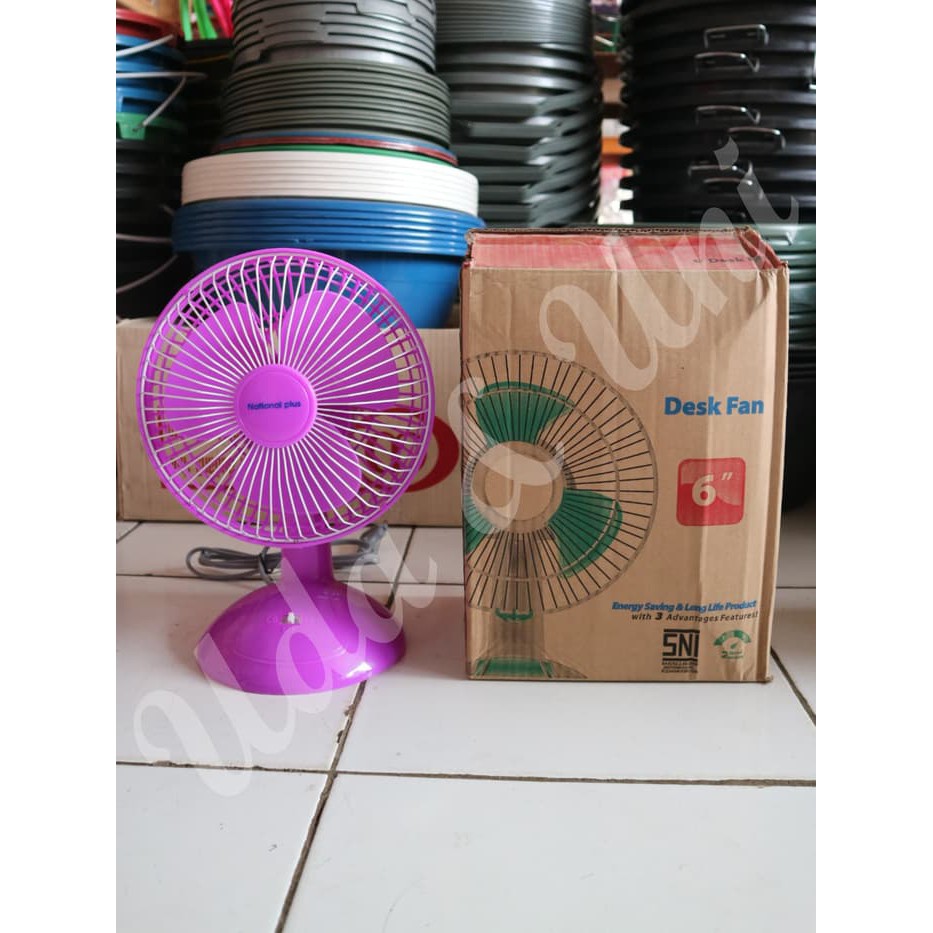 Jual Kipas Angin Mini Kecil 6 Inch Kipas Meja DeskFan Kipas National ...
