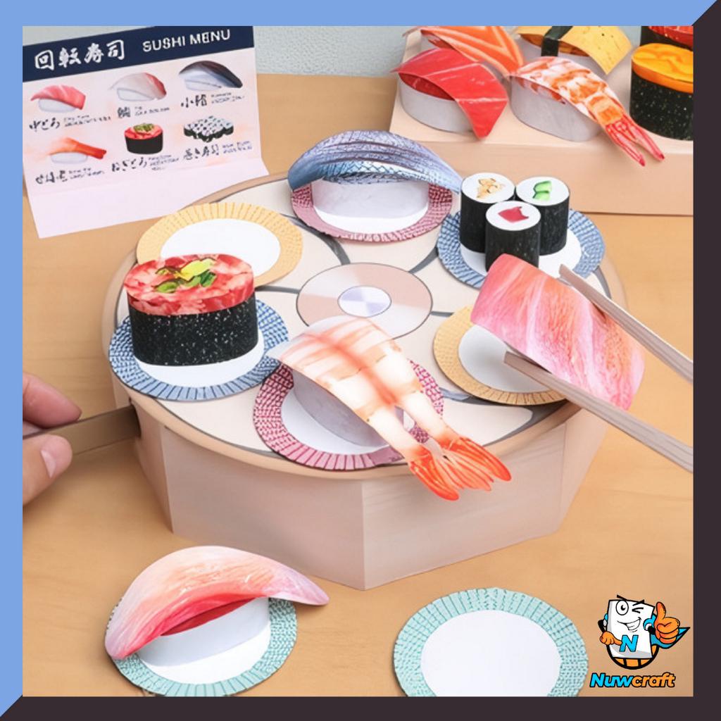 Jual Nuwcraft Conveyor belt sushi papercraft | Shopee Indonesia