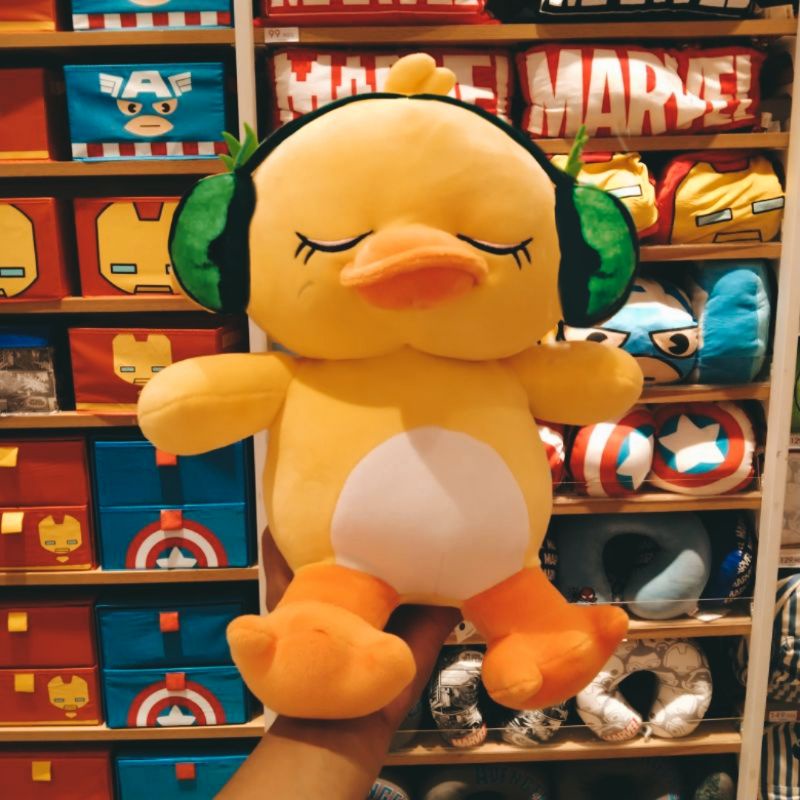 Jual Miniso Fruit Earphone Duck Plush Boneka Bebek New Arrival | Shopee ...